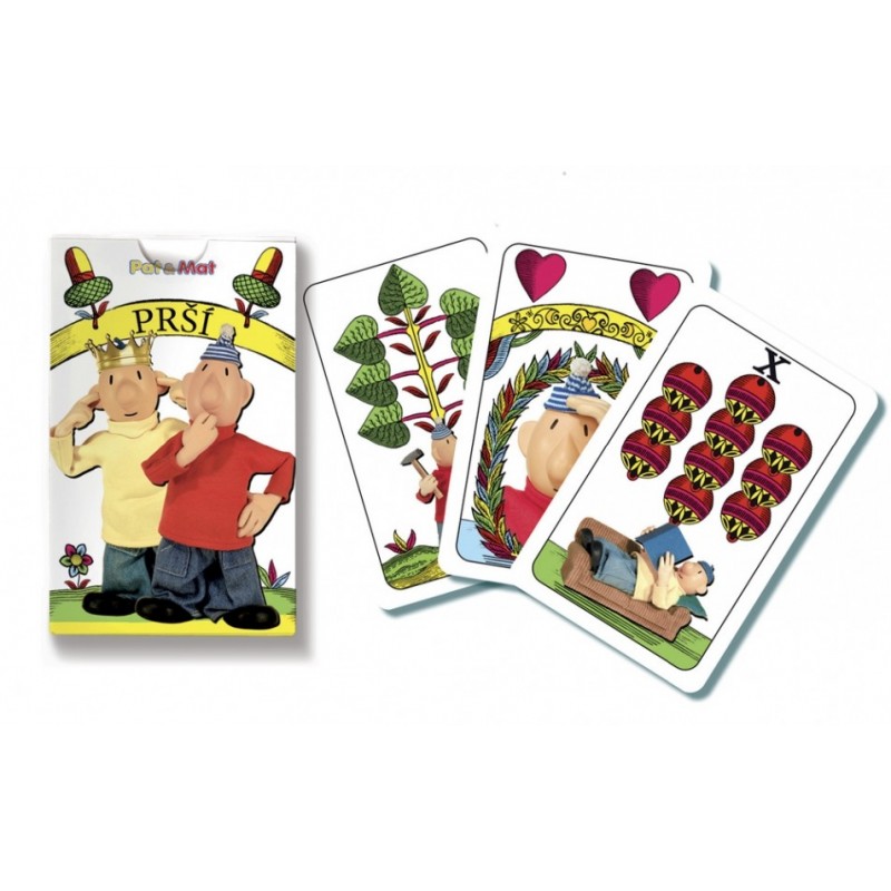 Karty Prší - Pat a Mat - NAAU CZ