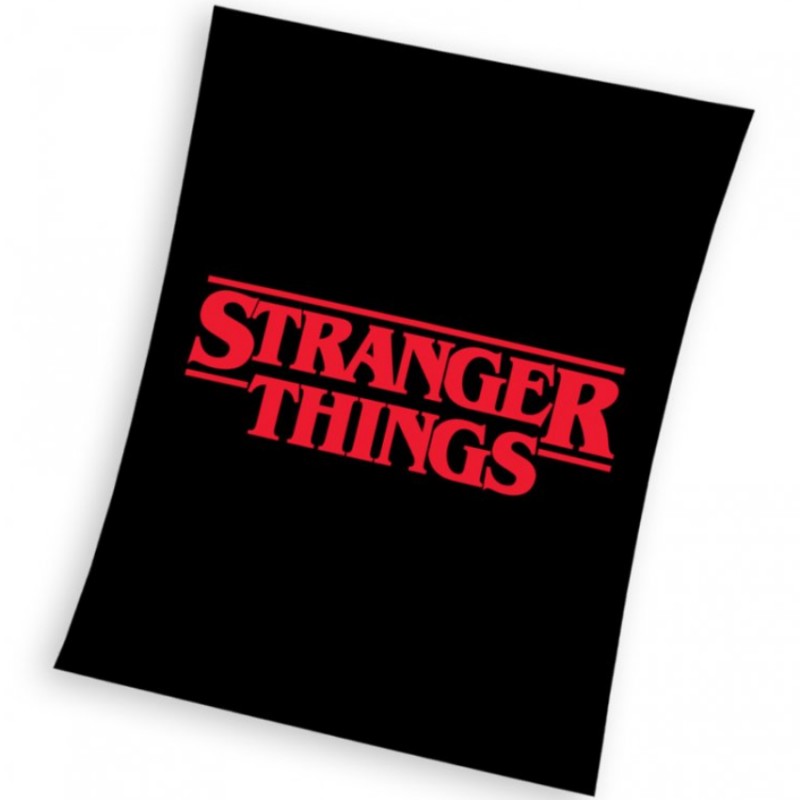 Deka - Stranger Things - Black - 150 x 200 cm - NAAU CZ